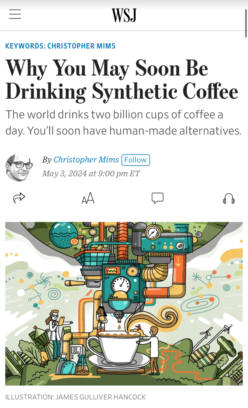 The Future of Coffee: Embracing Nature's Resilience Over Synthetic Sol ...